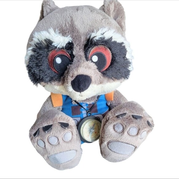 Disney | Toys | Disney Marvel Guardians Of Galaxy Rocket Big Feet Plush ...